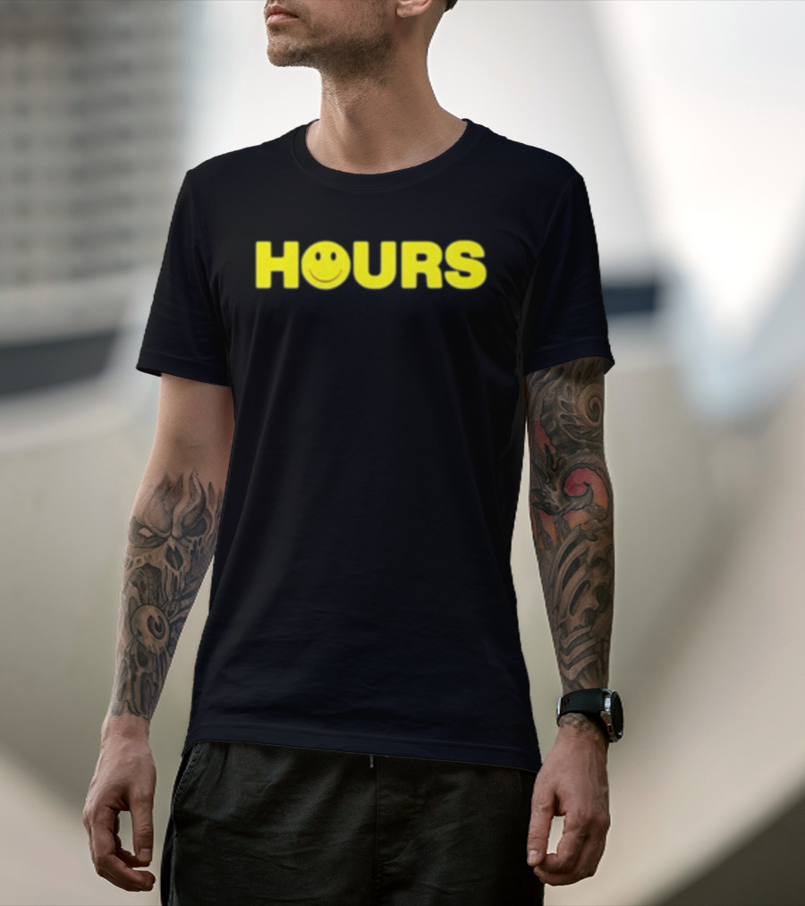 Original Ki Slash Ki 5 Hour 2025 Yellow Smiley Hours T-Shirt