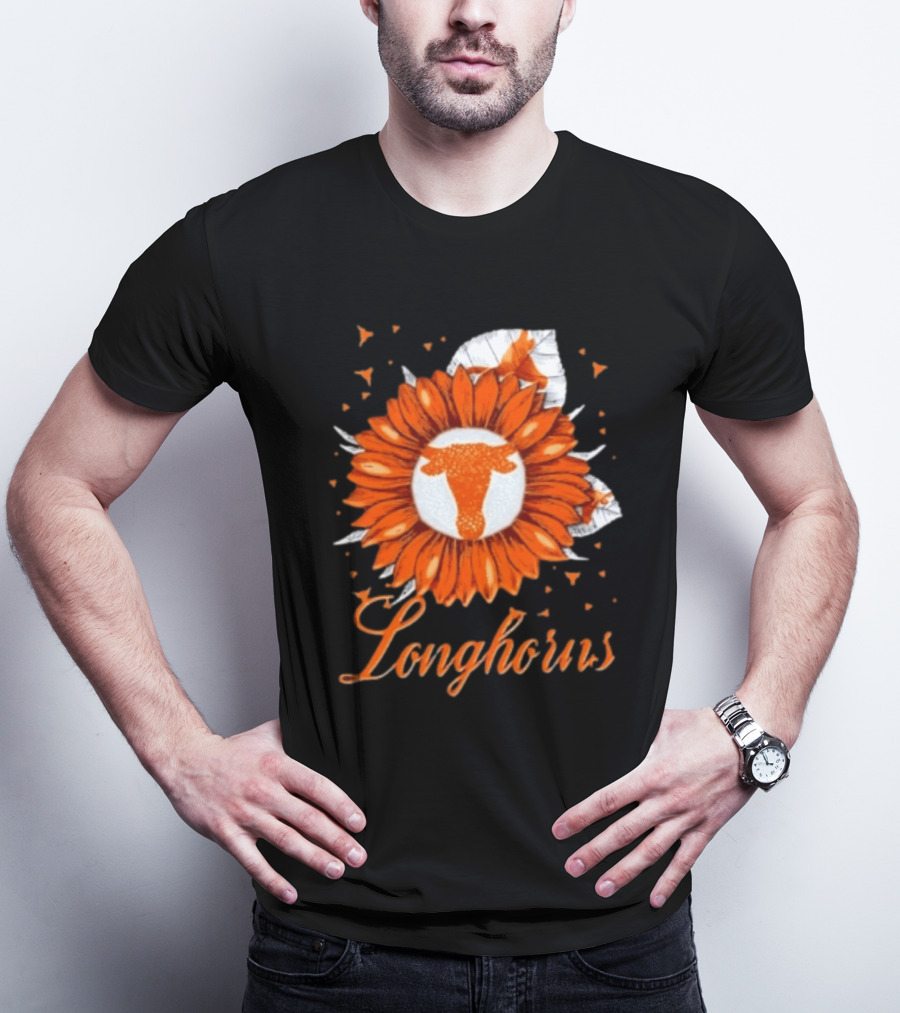 Sunflower Texas Longhorns Football Longhorns T-Shirt