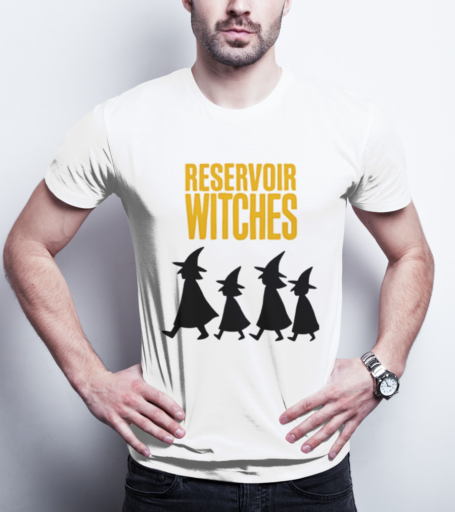 Reservoir Witches Walking In Silhouette With Classic Halloween T-Shirt