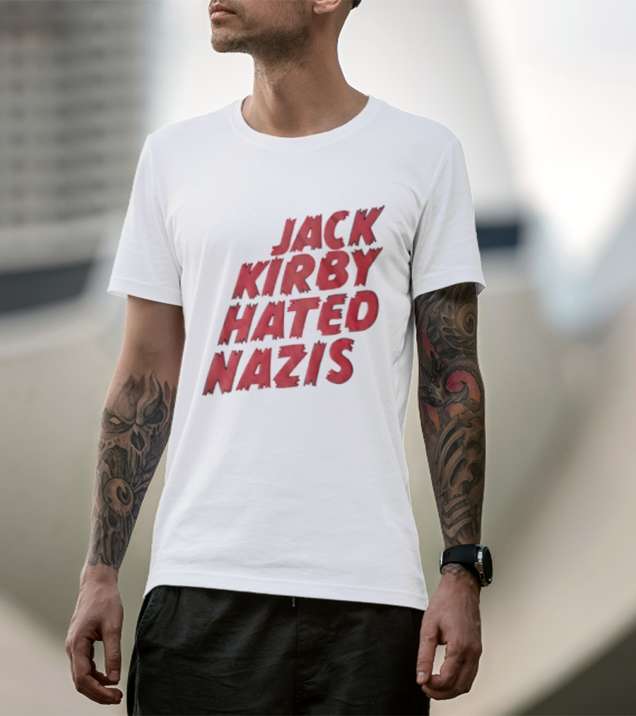 Jack Kirby Hated Nazis Limited Edition T-Shirt