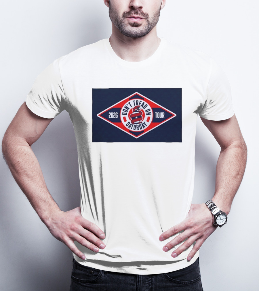 Don't Tread On Saturday 2026 Tour Snake Emblem College Football T-Shirt