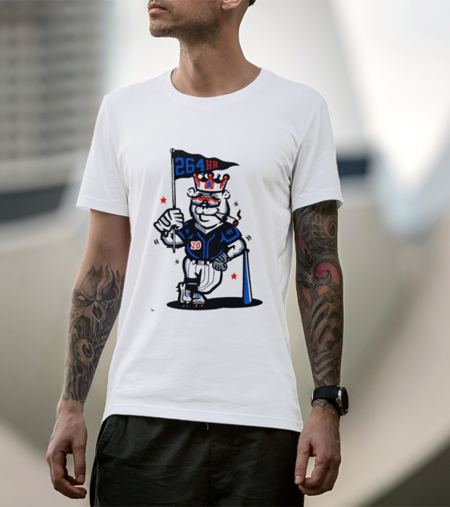 Polar Pete 264HR King Of Queens Ny Mets Christmas T-Shirt