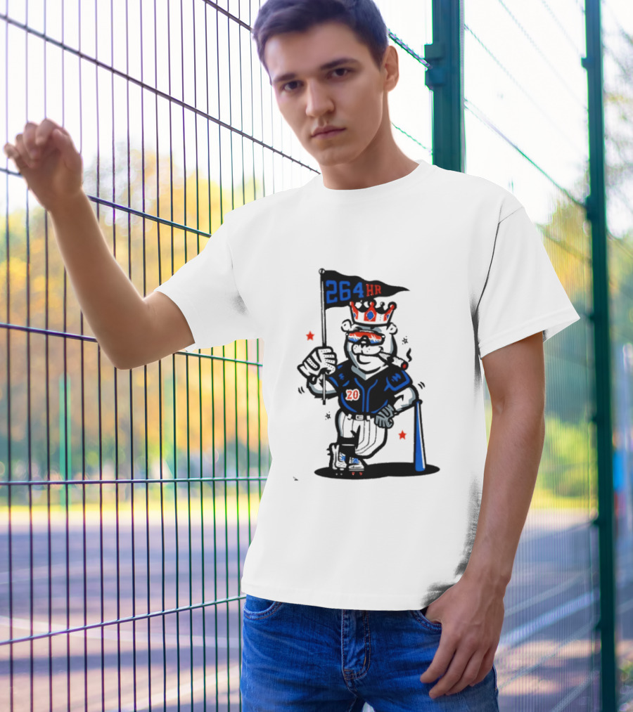 Polar Pete 264HR King Of Queens Ny Mets Christmas T-Shirt