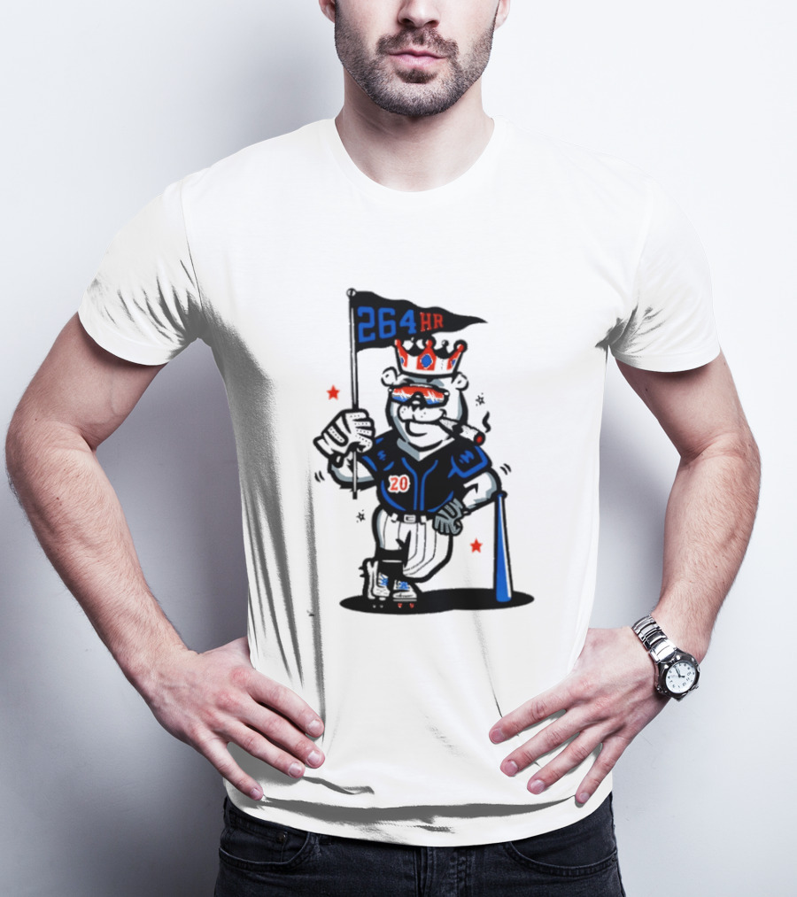Polar Pete 264HR King Of Queens Ny Mets Christmas T-Shirt