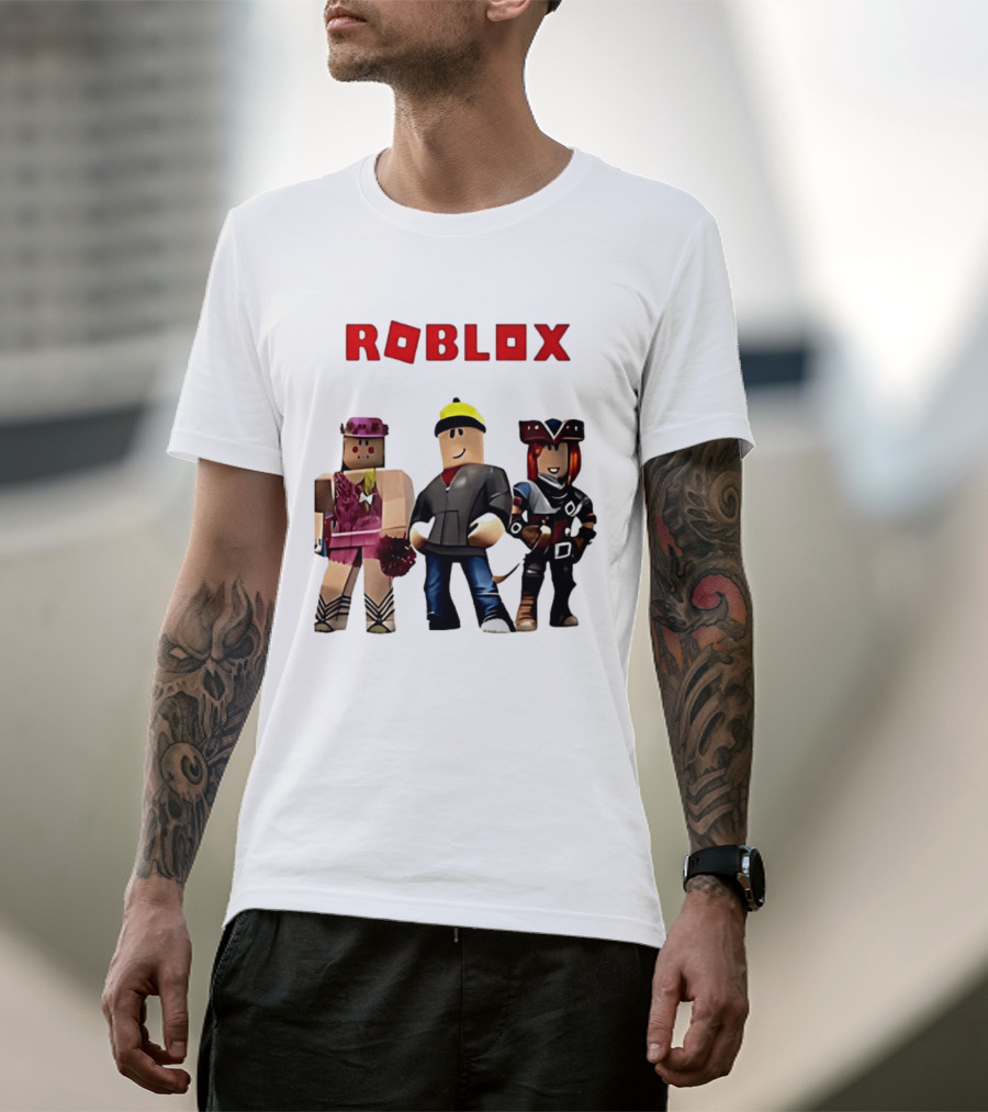 Roblox Cartoon Characters Game Adventure T-Shirt