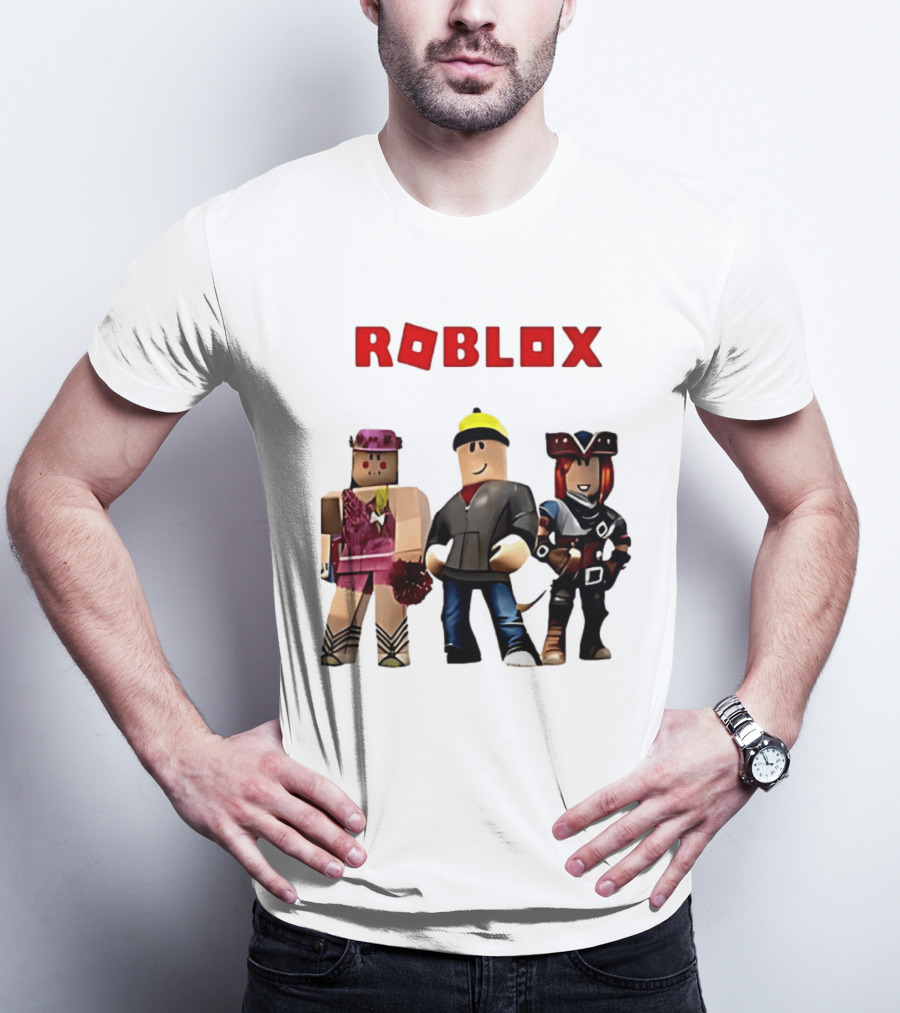 Roblox Cartoon Characters Game Adventure T-Shirt