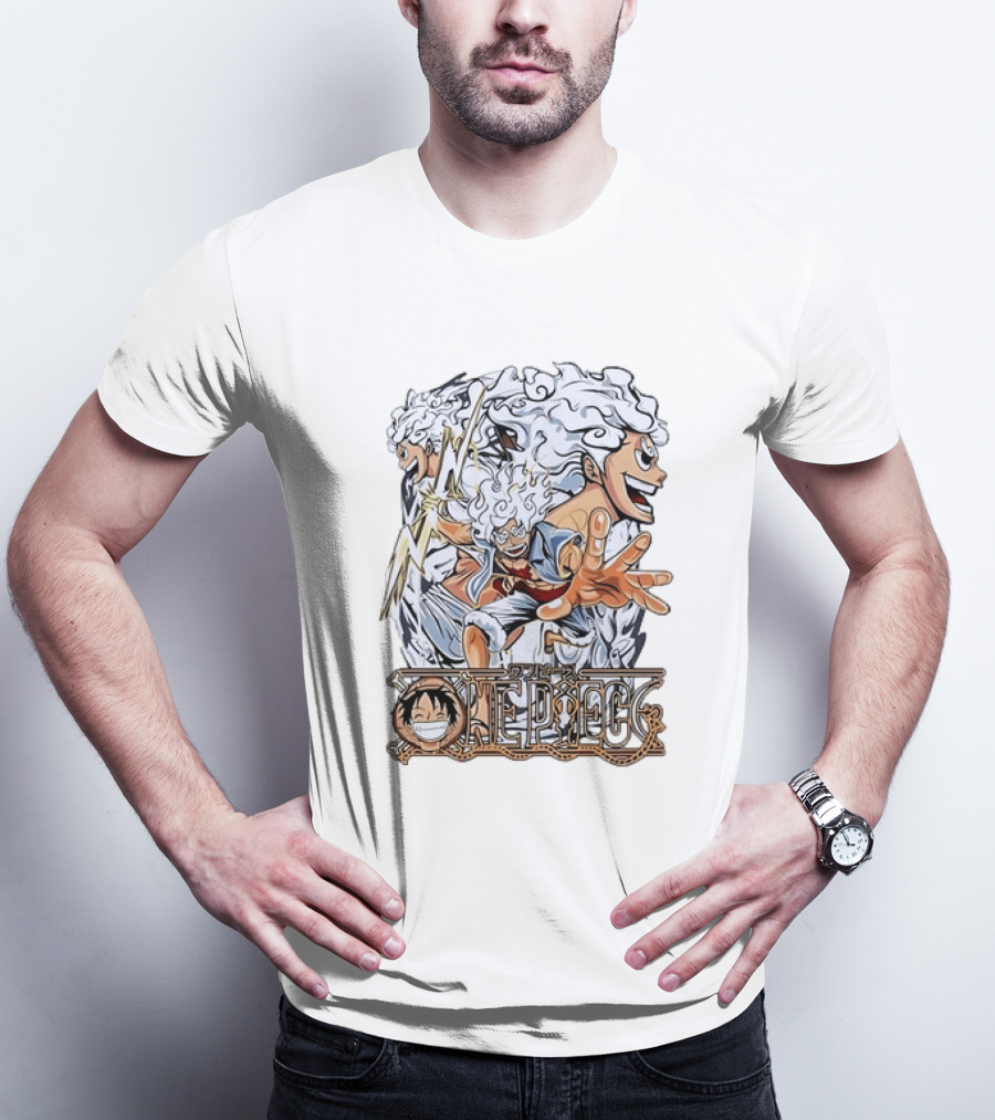 Monkey D Luffy Gear Five One Piece Anime Manga Adventure T-Shirt