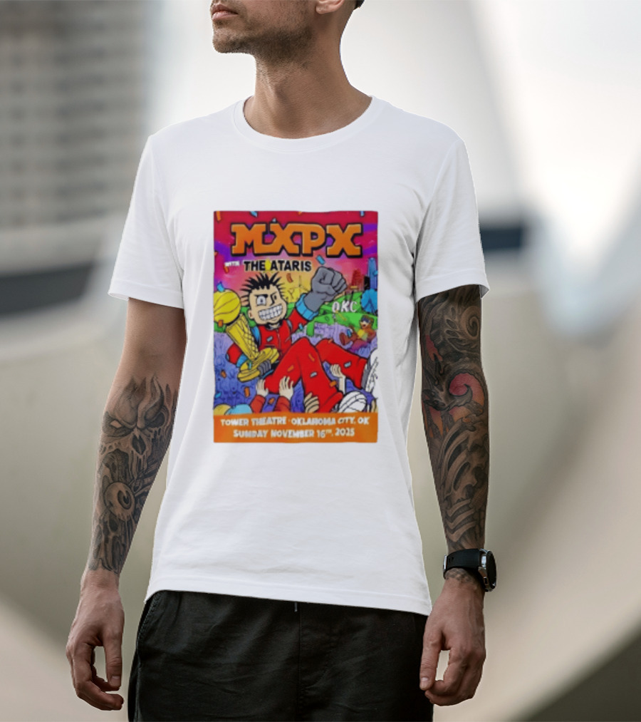 Mxpx With The Ataris Tower Theatre Oklahoma City November 16 2025 T-Shirt