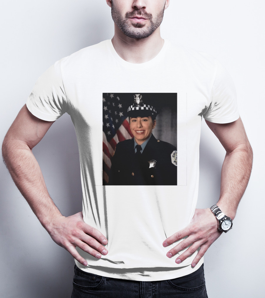 Never Forget Chicago Police Department Ella French Memorial Officer T-Shirt