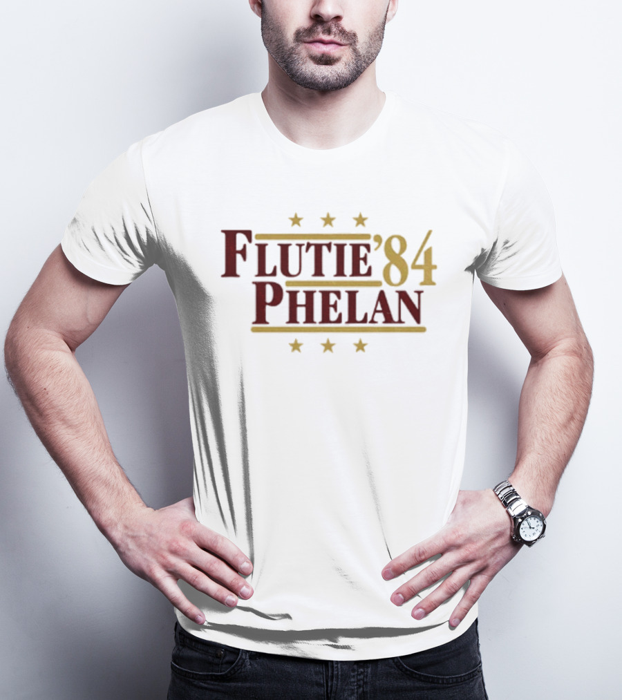 Flutie Phelan 84 Legends For President Trending Doug Flutie And Gerard Phelan T-Shirt