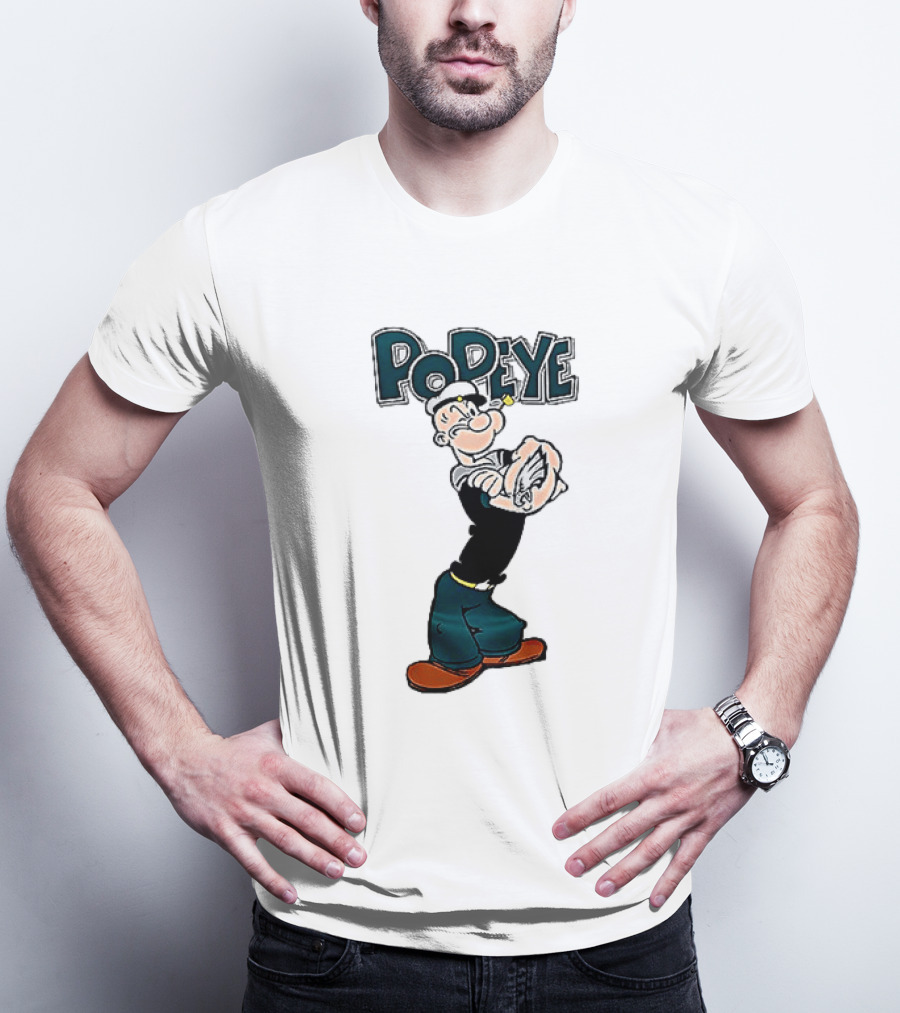 Philadelphia Eagles X Popeye I Yam What I Yam An Thats All I Yam T-Shirt