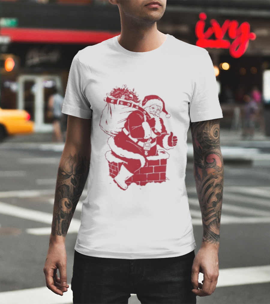 Trending Santa Claus Chimney Merry Christmas T-Shirt
