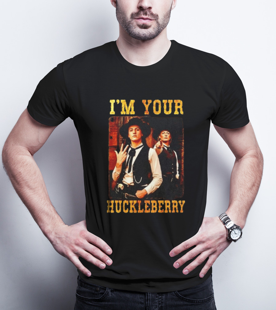 I'm Your Huckleberry Doc Holliday Tombstone Caitlin Clark Sophie Cunningham T-Shirt
