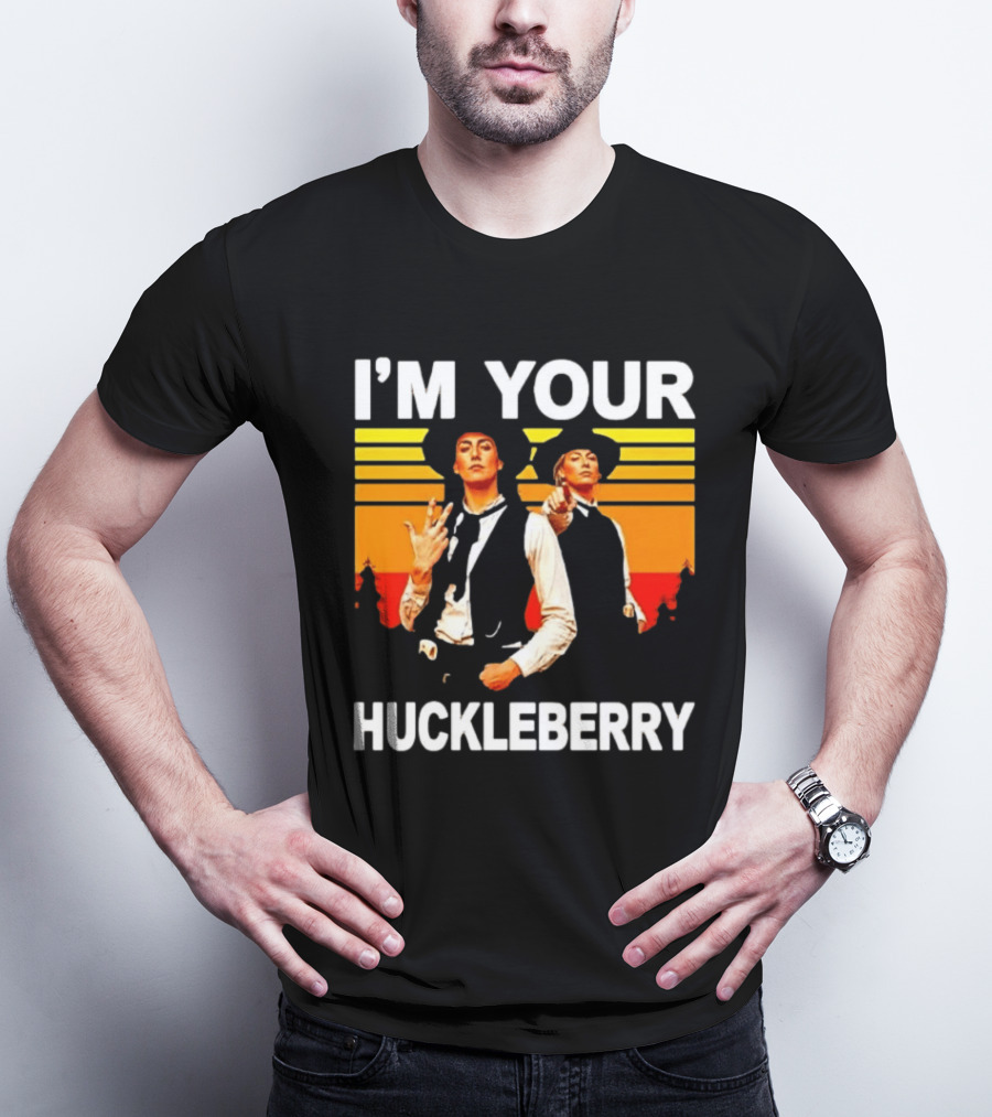 Caitlin Clark Sophie Cunningham I'm Your Huckleberry Western Movie Cowboy T-Shirt