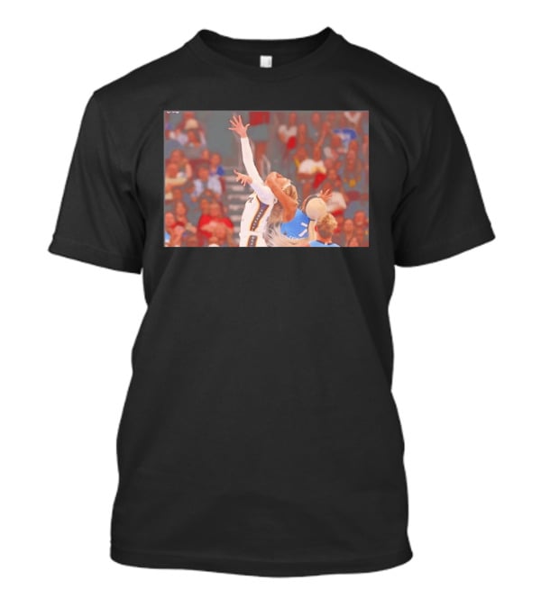 Chennedy Carter 7 Intense Matchup Chicago Sky Vs Indiana Fever Basketball Action T-Shirt