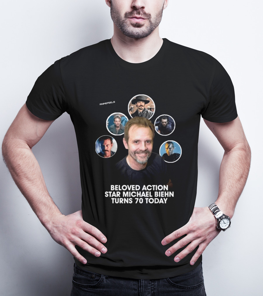 Beloved Action Star Michael Biehn Turns 70 Today AnimeFeels T-Shirt