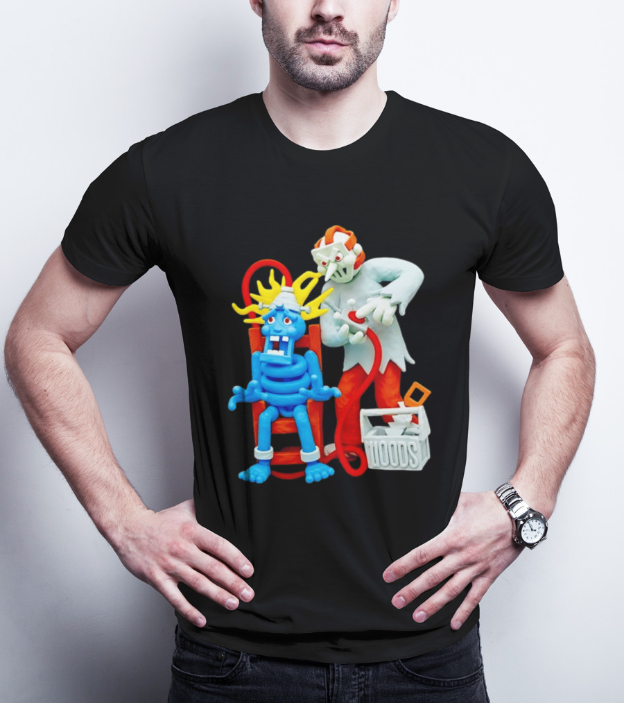 Friday The 13th Jason Voorhees Electrocution Scene Woods T-Shirt