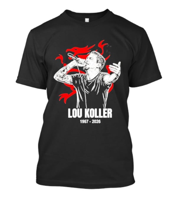 Lou Koller 1967 2026 Sick Of It All Mic Dragon T-Shirt