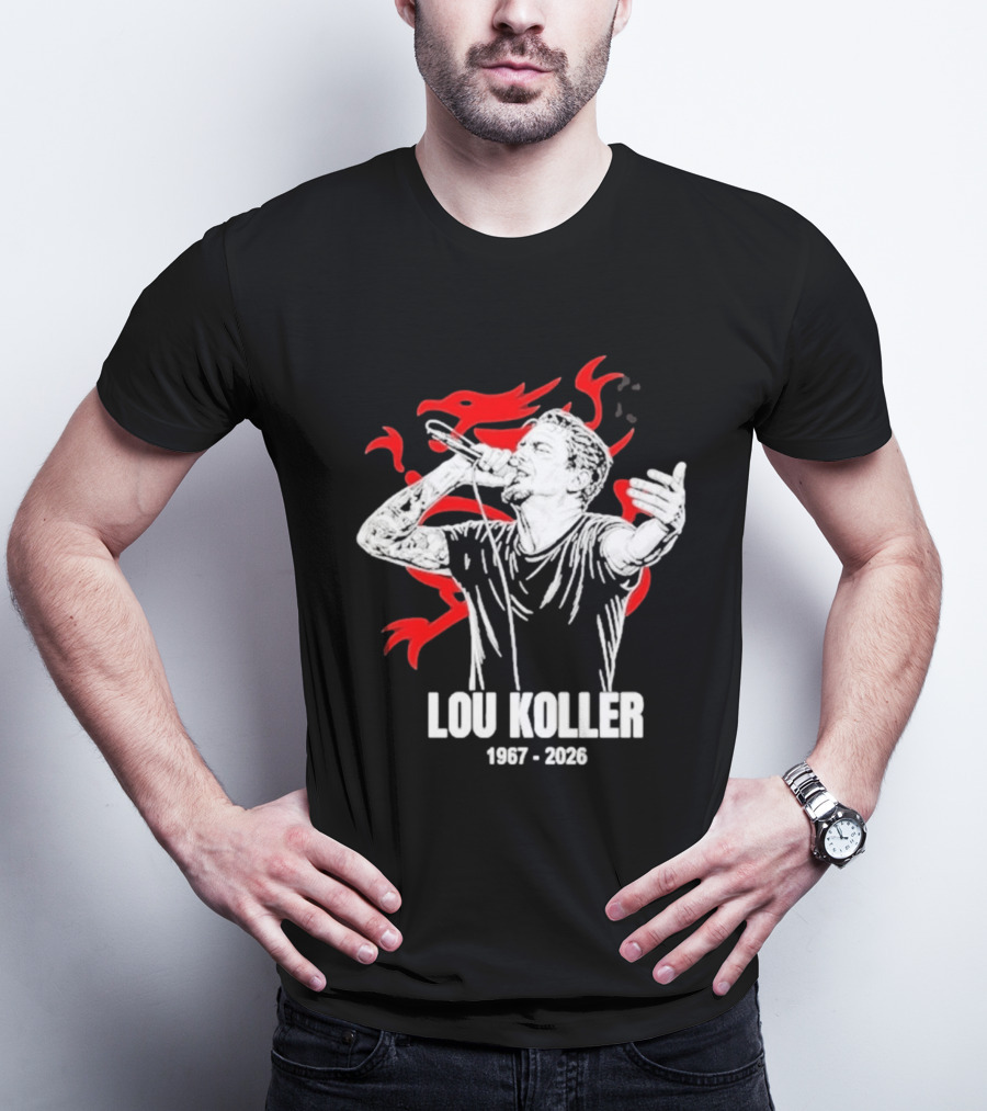 Lou Koller 1967 2026 Sick Of It All Mic Dragon T-Shirt