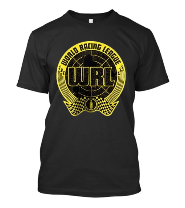 World Racing League WRL Racing Checkered T-Shirt