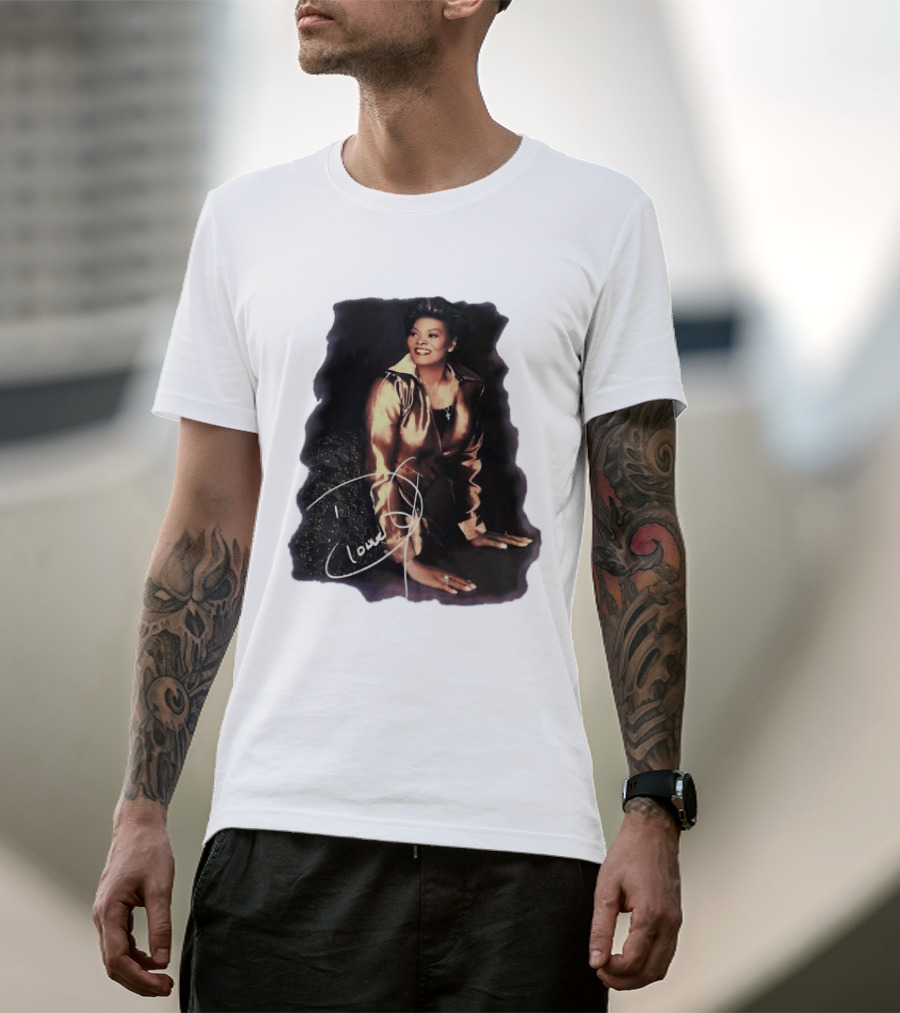 Dionne Warwick Iconic Soul Singer Legend Autographed Image T-Shirt
