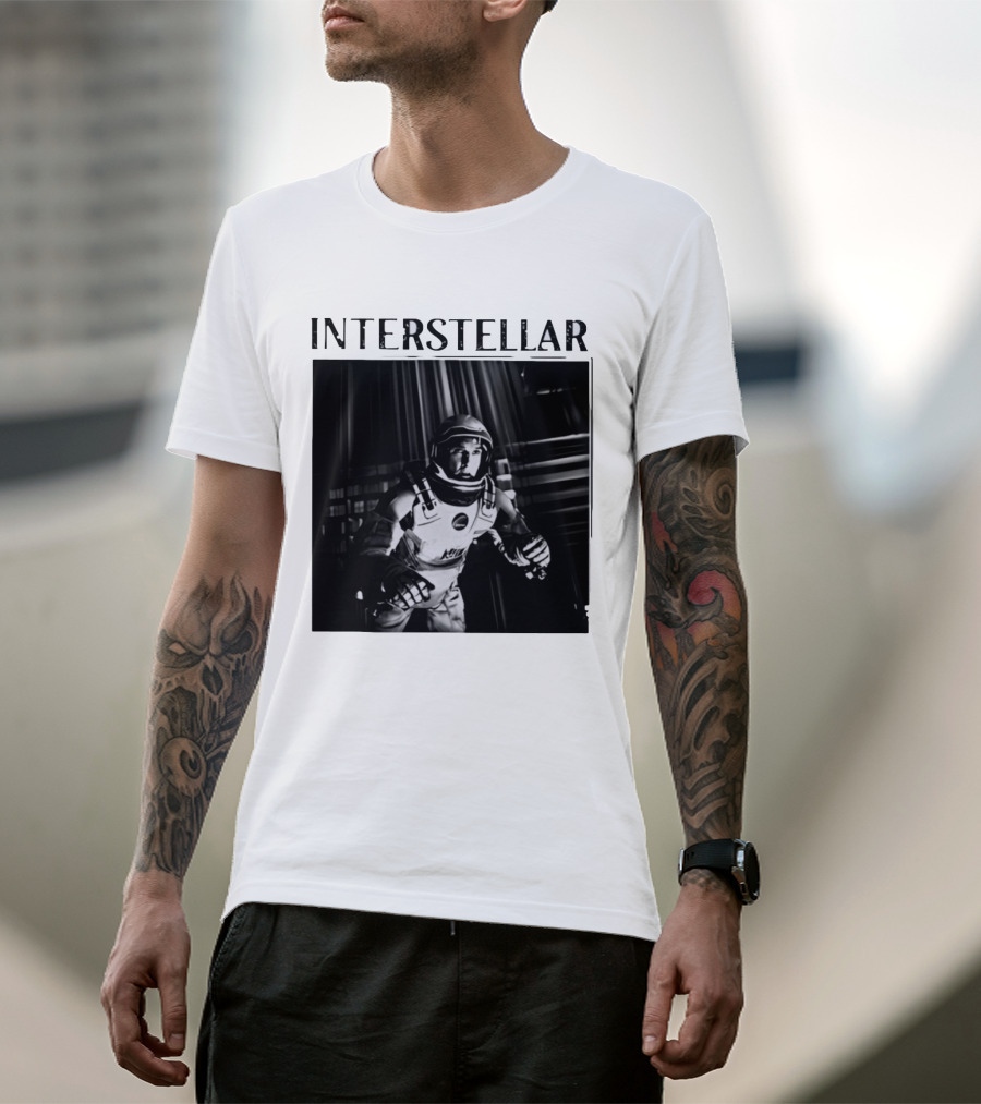 Interstellar 2014 Matthew McConaughey Spacesuit Scene T-Shirt