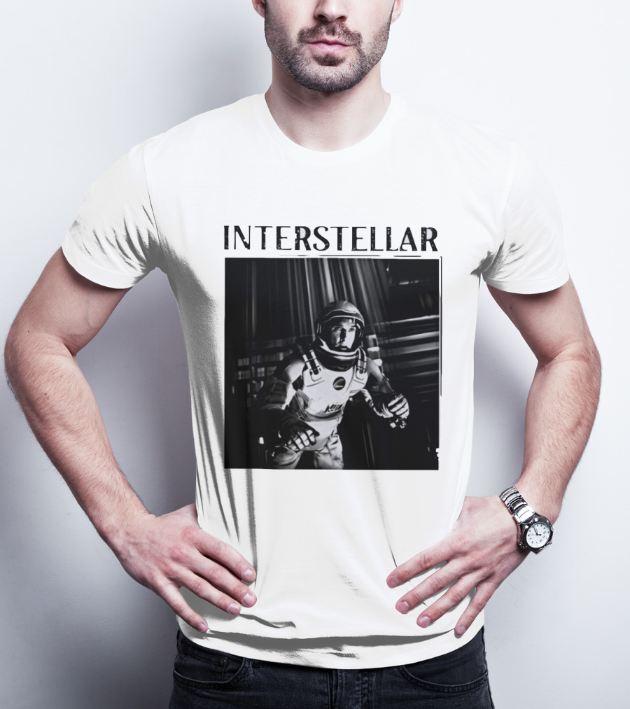 Interstellar 2014 Matthew McConaughey Spacesuit Scene T-Shirt