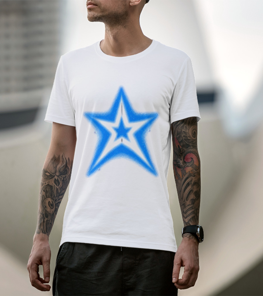 Karol G Store Matadora Zip Blue Star Starfish T-Shirt