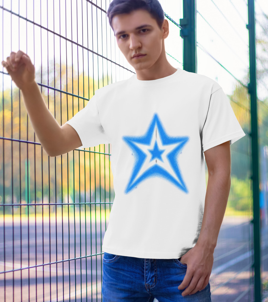 Karol G Store Matadora Zip Blue Star Starfish T-Shirt