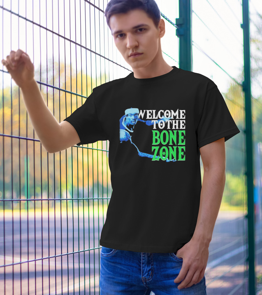 Welcome To The Bone Zone Minnesota Timberwolves Bones Hyland T-Shirt