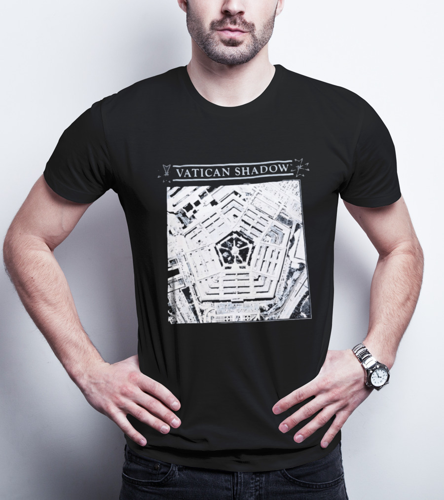Vatican Shadow Pentagon Iconoclastic Industrial Electronic T-Shirt