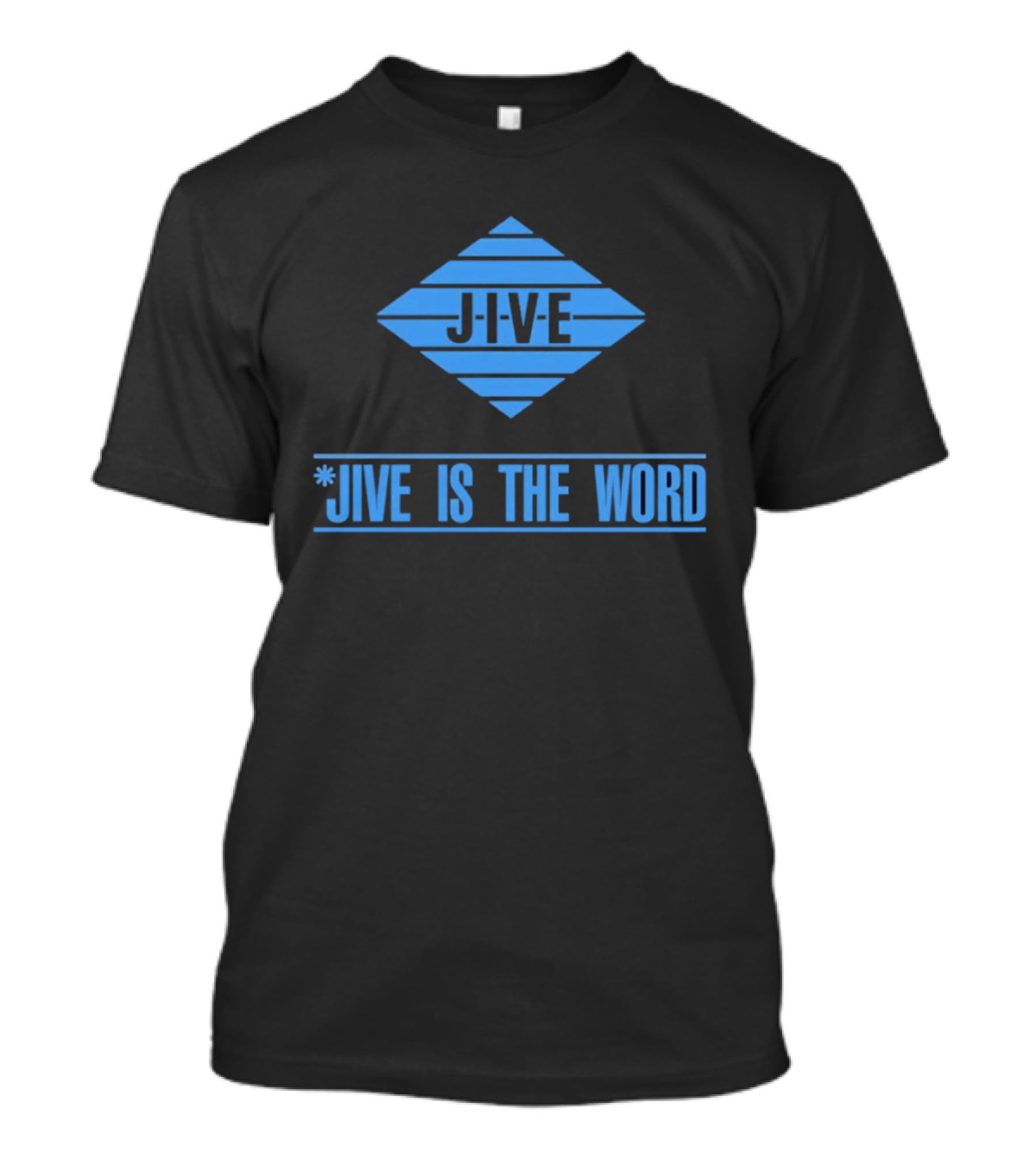 Jive Is The Word Iconic Music Label Recognition T-Shirt