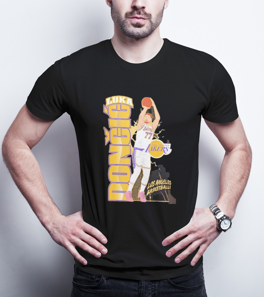 Los Angeles Lakers Luka Dončić Basketball 77 T-Shirt