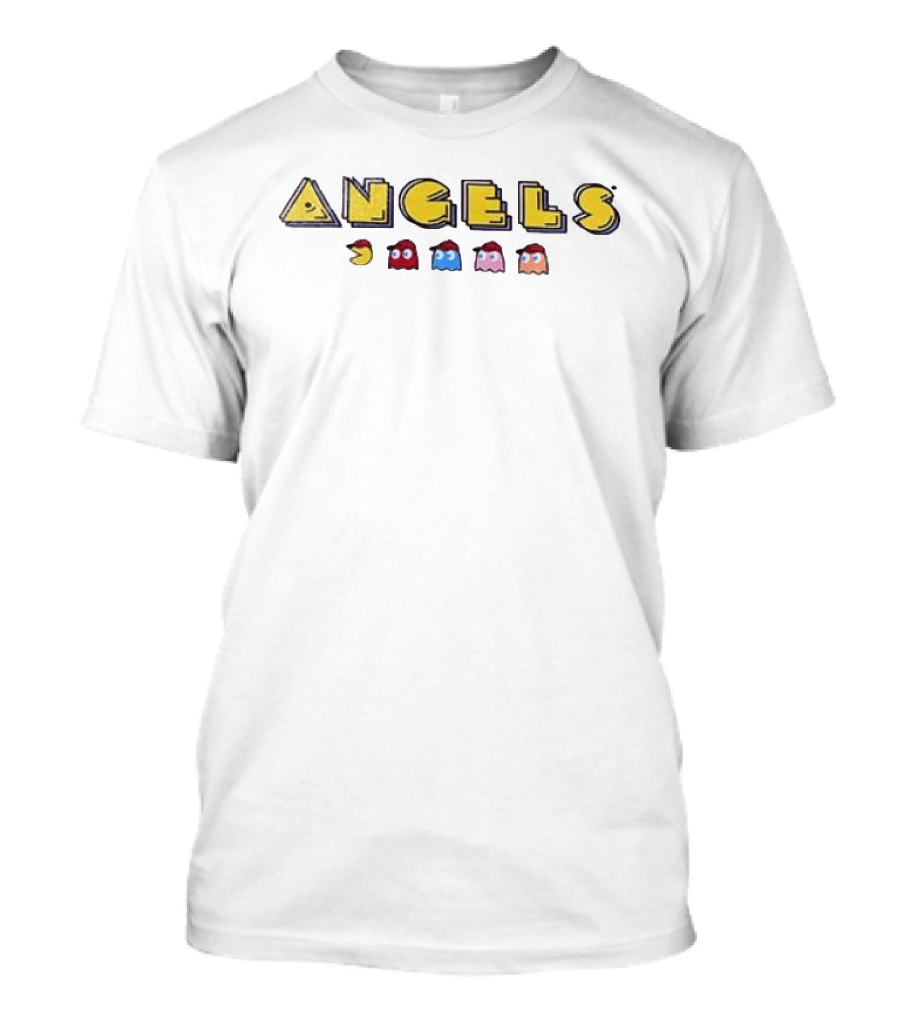 Los Angeles Angels Pac Man Ghosts Collaboration T-Shirt