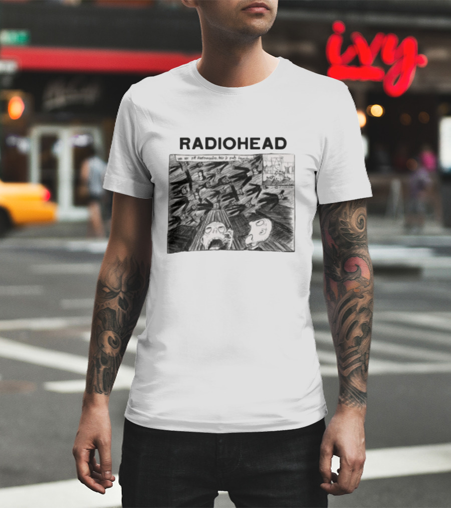 Radiohead W.A.S.T.E. Hq Store Motion Picture House T-Shirt