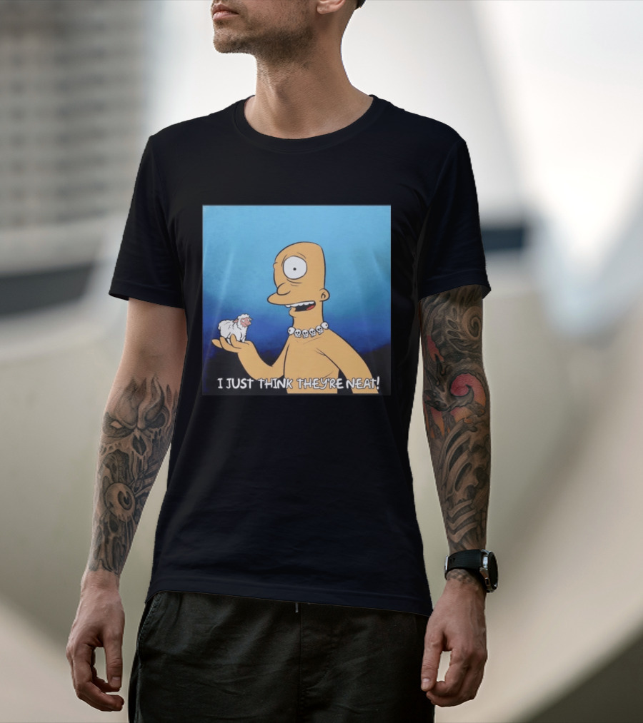 Odyssey The Cyclops I Just Think They're Neat Funny Cartoon T-Shirt