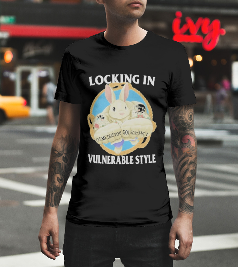 Locking In Vulnerable Style Rabbit T-Shirt
