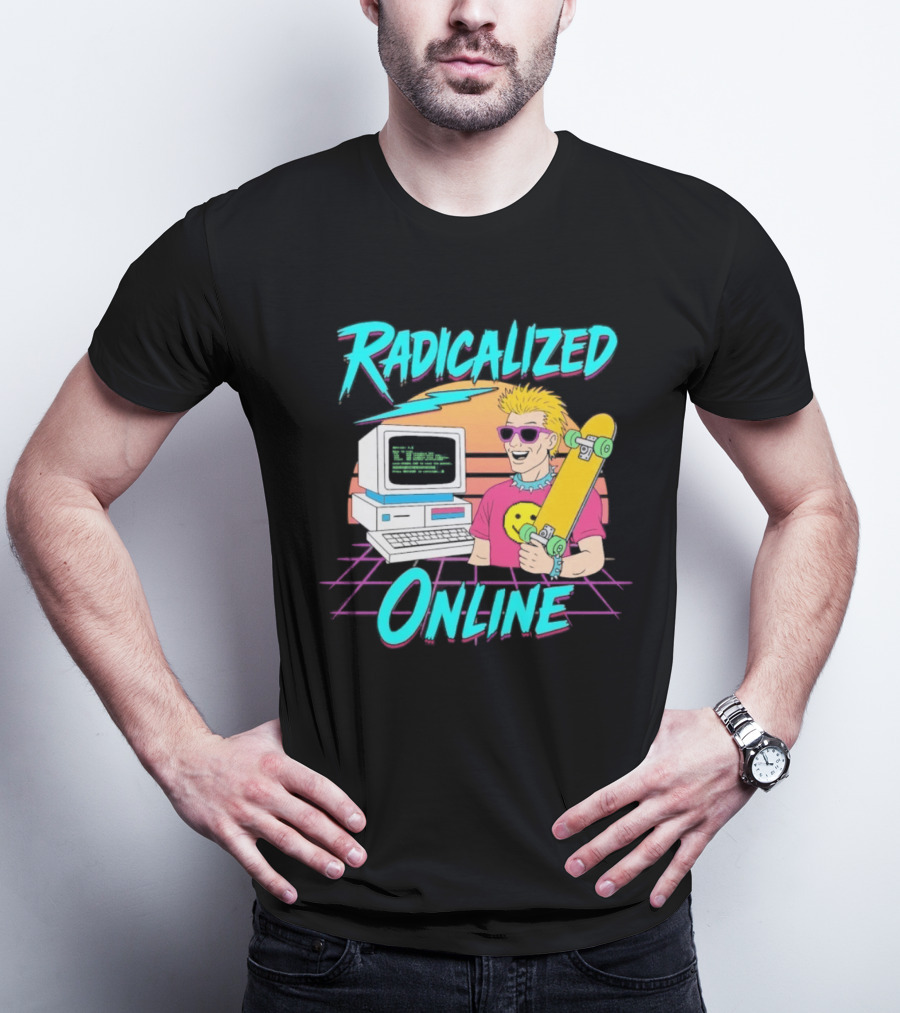 Radicalized Online Skater Computer T-Shirt