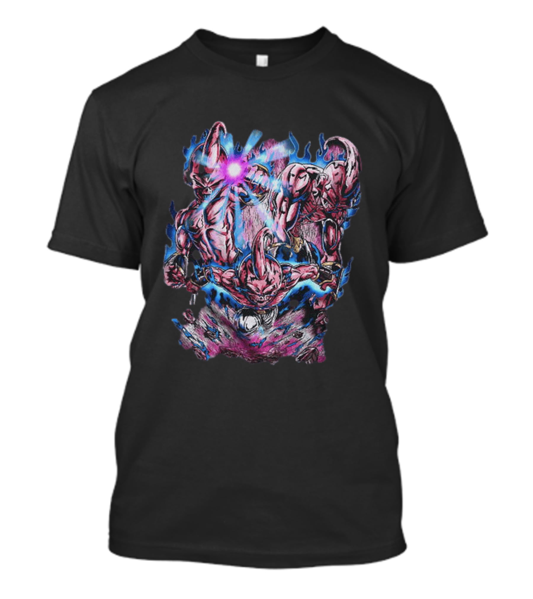 Dragon Ball Z Kid Buu Multiple Forms Energy Attack T-Shirt