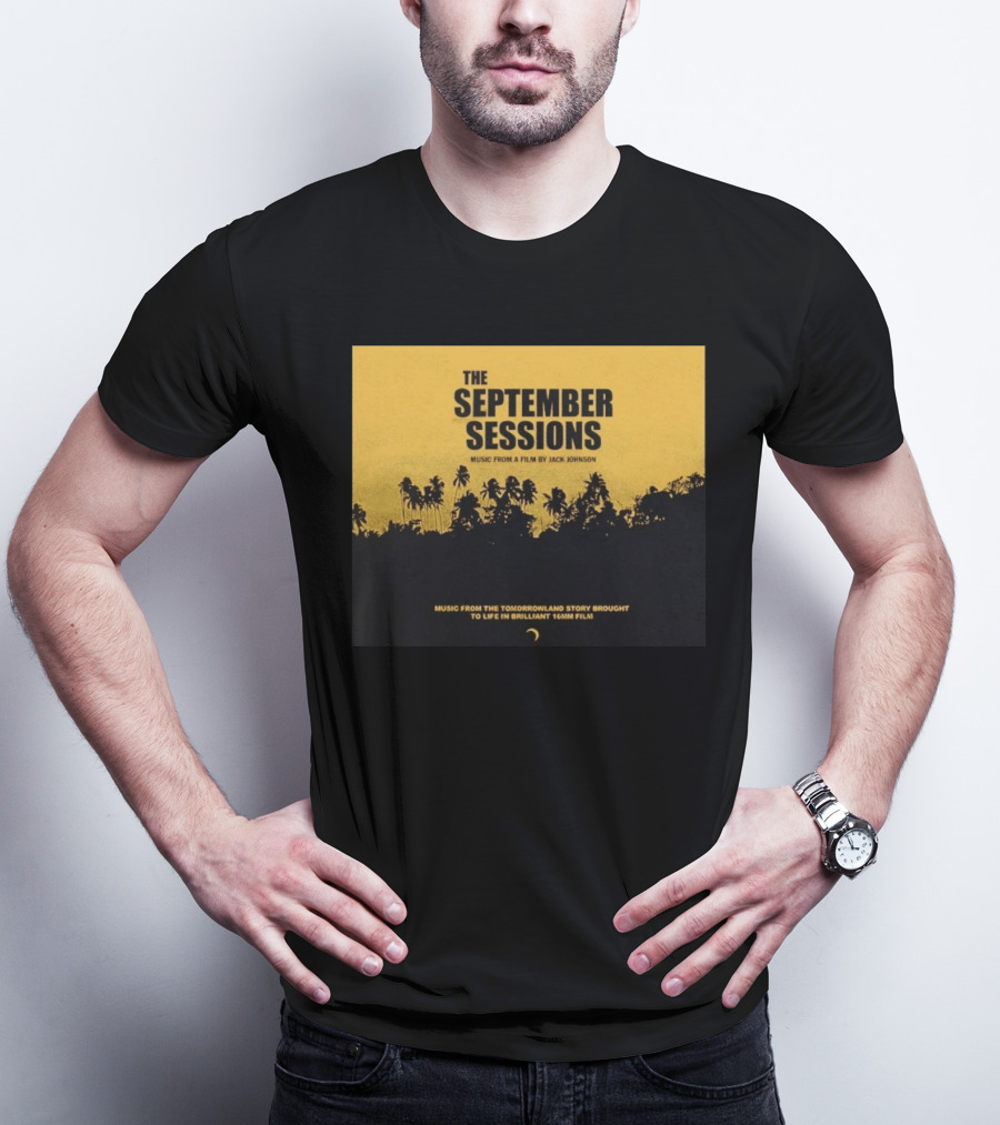 The September Sessions Music From A Film By Jack Johnson Tomorrowland Story 16mm Film T-Shirt