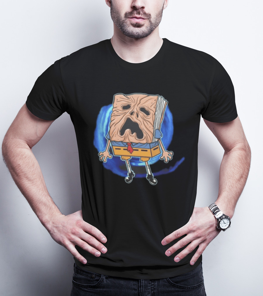 SpongeBob Necronomicon Mashup NecronomiBob T-Shirt