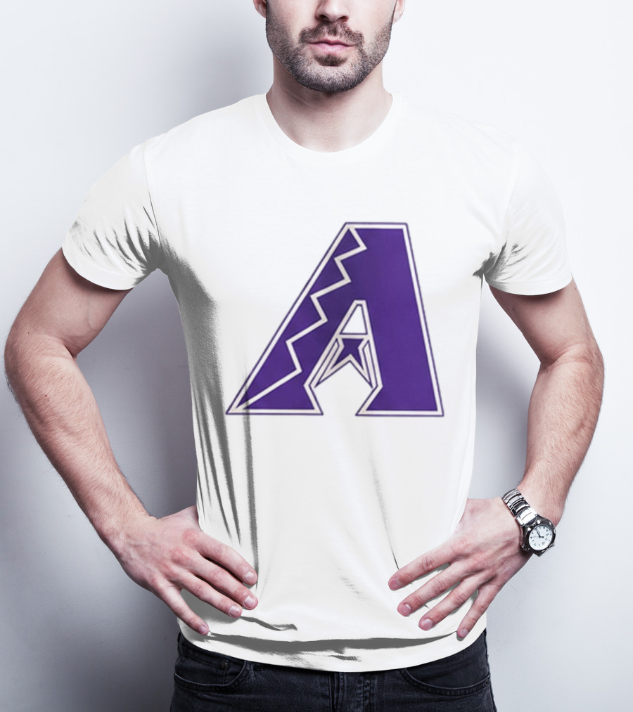 2026 Arizona Diamondbacks GCU Jersey Giveaway Purple "A" T-Shirt