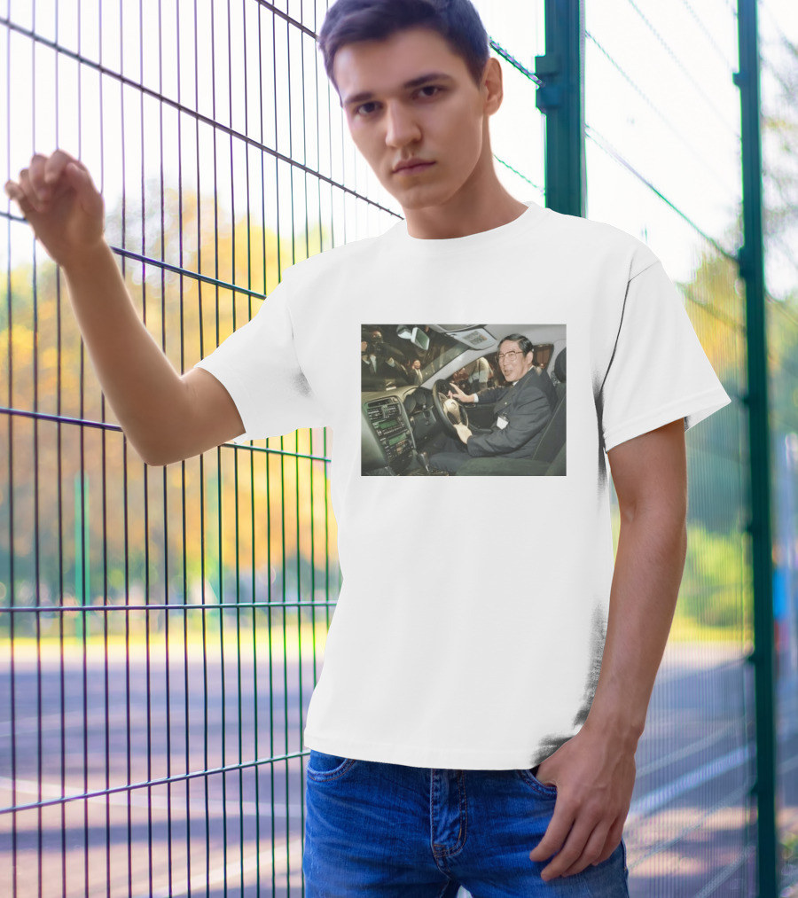 Hiroshi Okuda Driving Legacy Toyota Global Leadership Influence T-Shirt