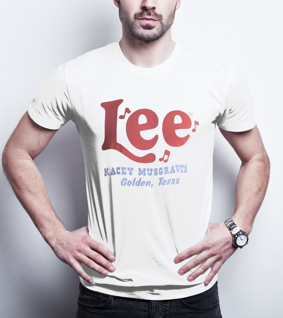 Lee Kacey Musgraves Golden Texas Music Notes T-Shirt