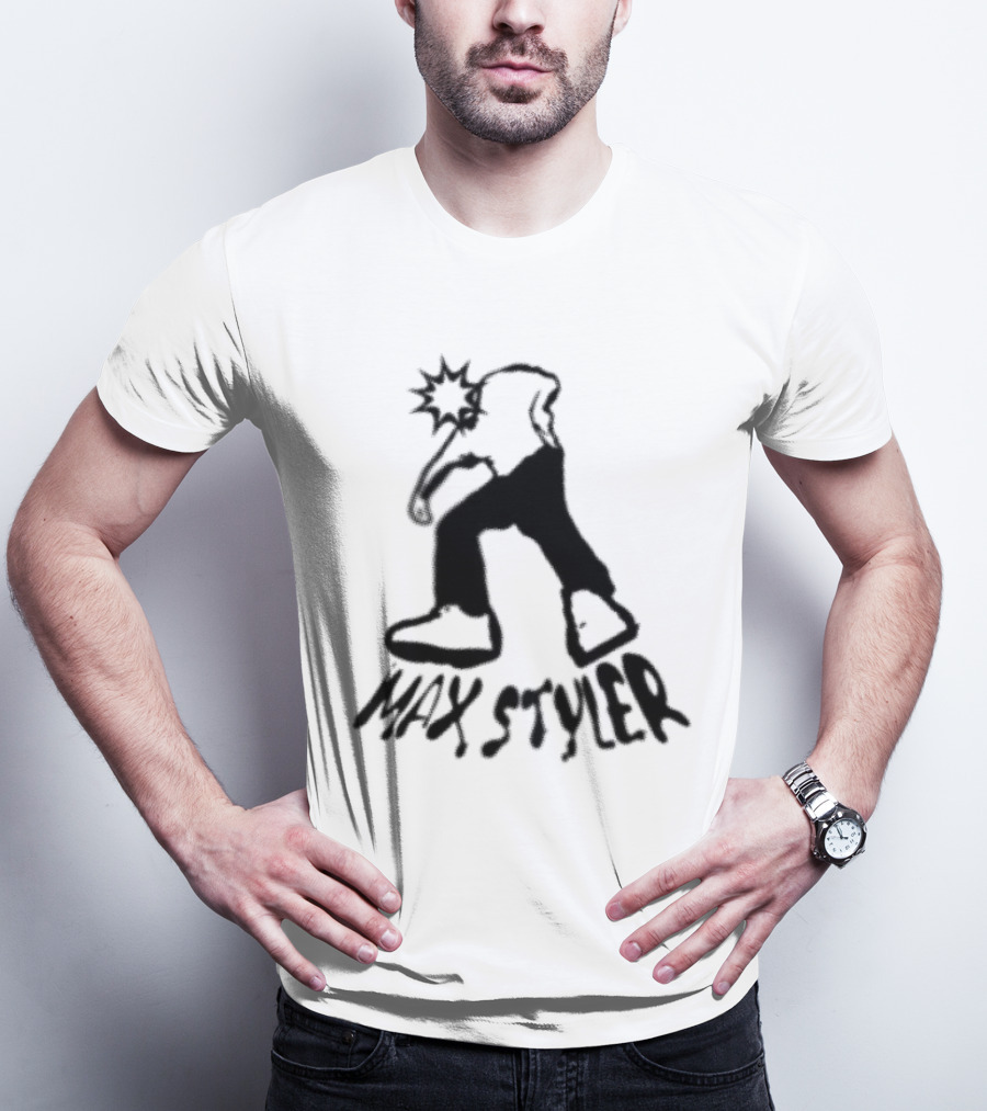 Max Styler Dancer Silhouette With Raised Arm T-Shirt