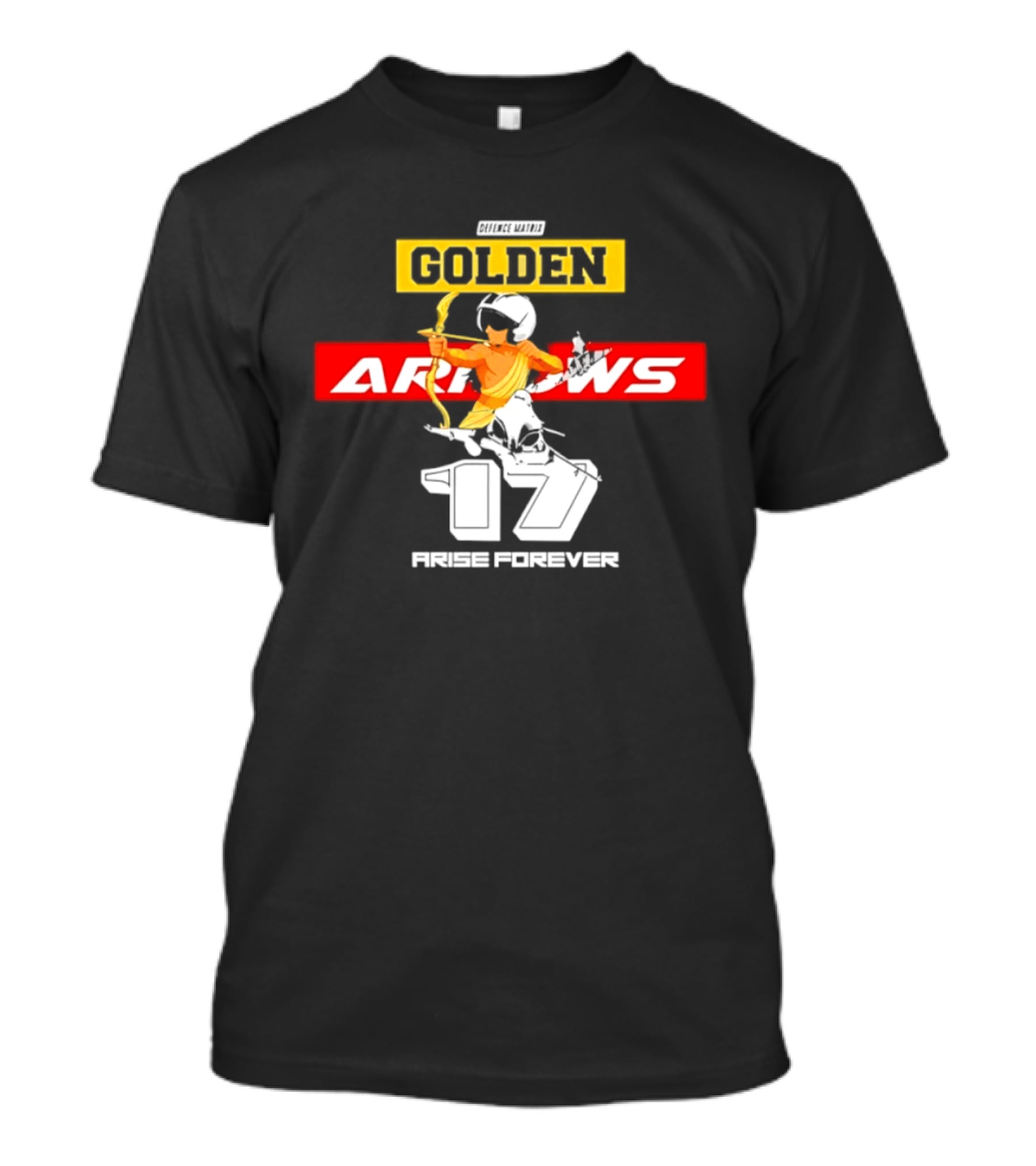 Golden Arrows 17 Arise Forever Defence Matrix T-Shirt
