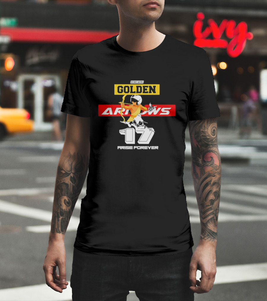 Golden Arrows 17 Arise Forever Defence Matrix T-Shirt