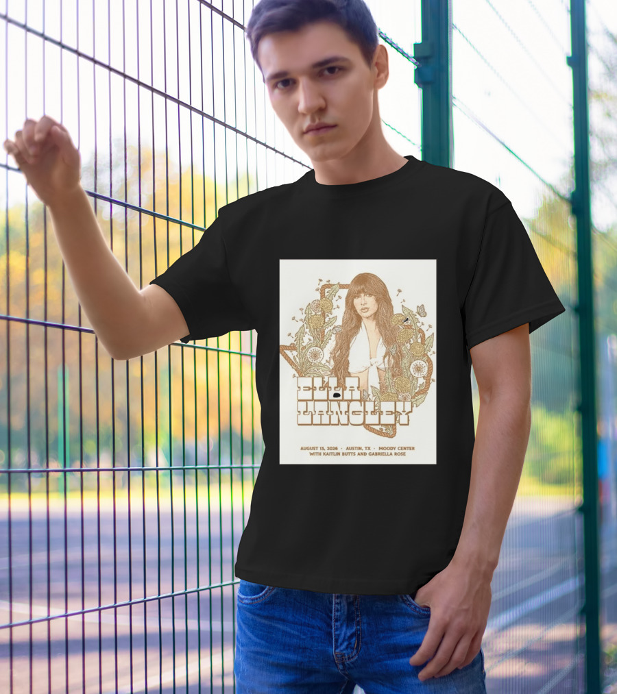 Ella Langley Moody Center Austin August 13 2026 With Kaitlin Butts And Gabriella Rose T-Shirt