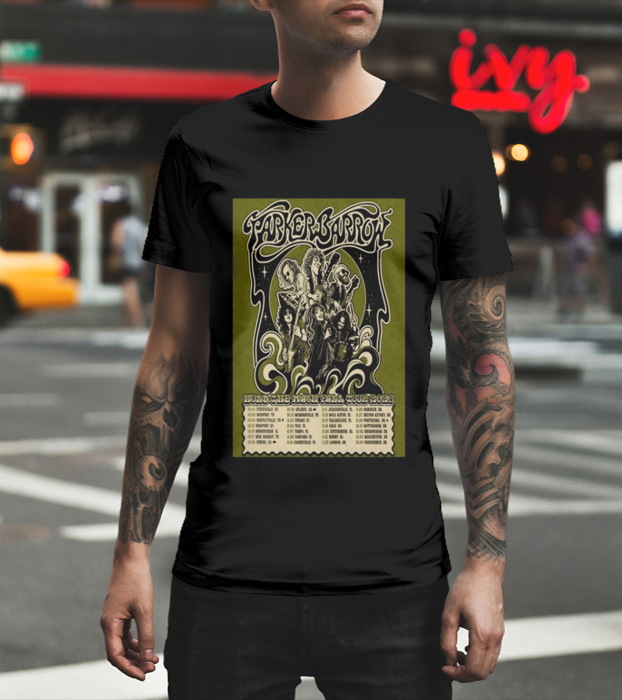 Parker Barrow Hold The Mash Fall Tour 2026 Concert Memphis Atlanta Nashville Houston T-Shirt