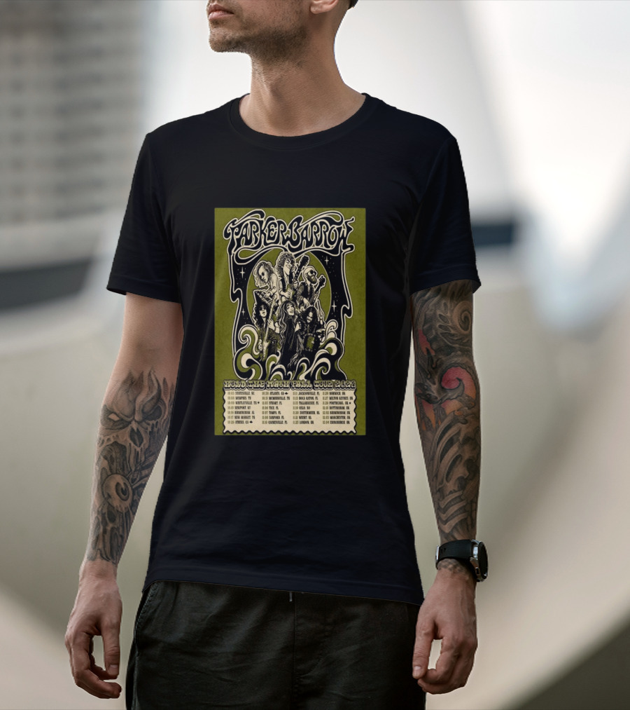 Parker Barrow Hold The Mash Fall Tour 2026 Concert Memphis Atlanta Nashville Houston T-Shirt